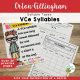 Syllable Types: VCe Orton-Gillingham Explicit Phonics - The Literacy Nest