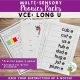 VCE: Long U | Orton-Gillingham Activity Multisensory Phonics Structured ...