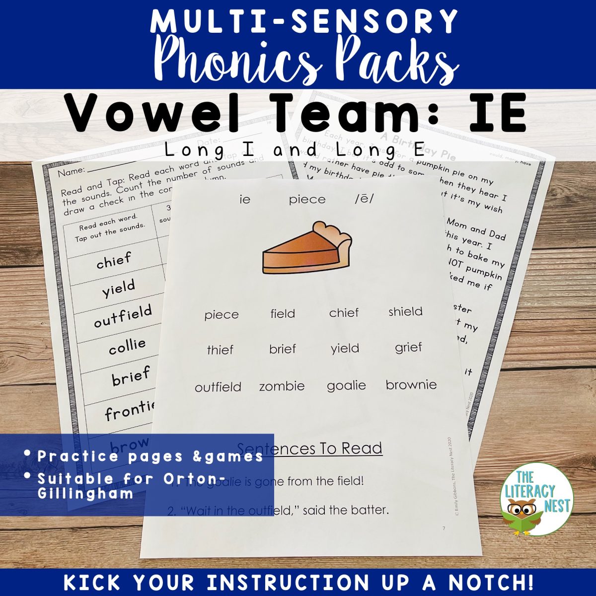 IE Phonics Activities Multisensory Practice to Support Orton-Gillingham ...
