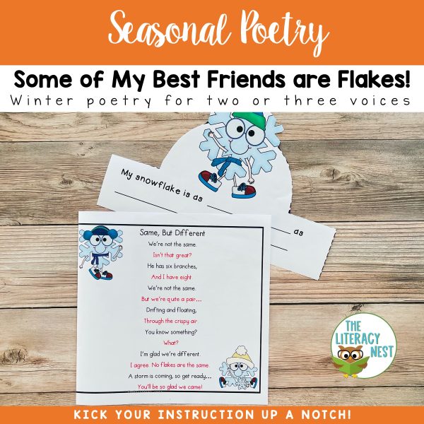 Winter Poems for Fluency Practice - The Literacy Nest