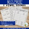 Y Vowel Sounds Multisensory Reading and Spelling Activities Orton ...