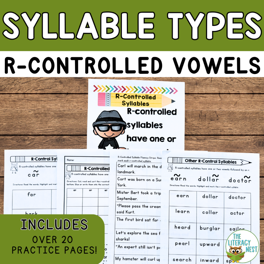 R-Controlled Vowels Decodable Passages - The Literacy Nest