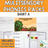 CVC Short A Phonics Activities for Orton-Gillingham Lessons - The ...