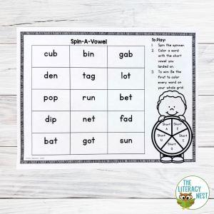 CVC Games, Worksheets and Activities for Orton-Gillingham lessons ...