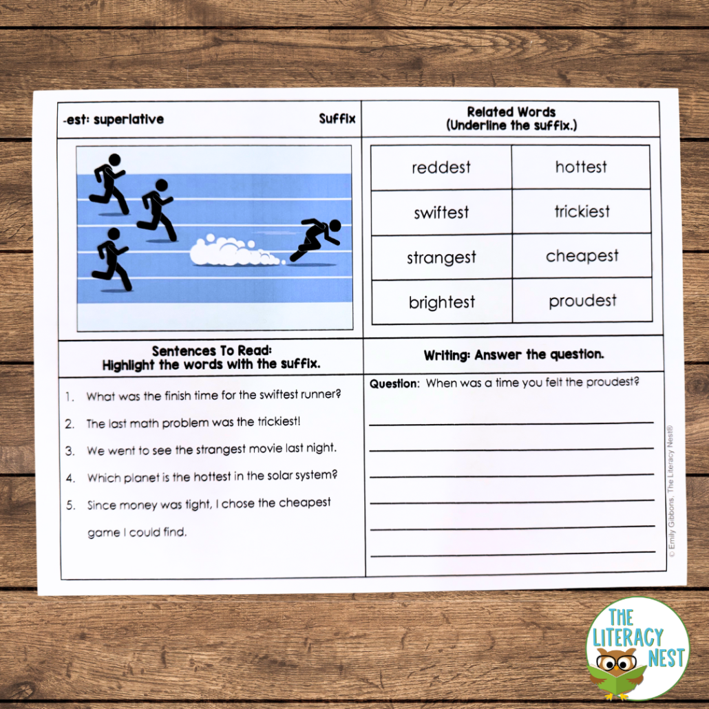 Morphology Activities Prefixes, Suffixes, Roots, Greek Forms - The ...