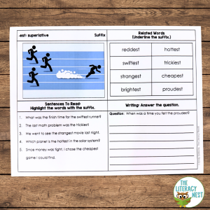 Morphology Activities Prefixes, Suffixes, Roots, Greek Forms - The ...