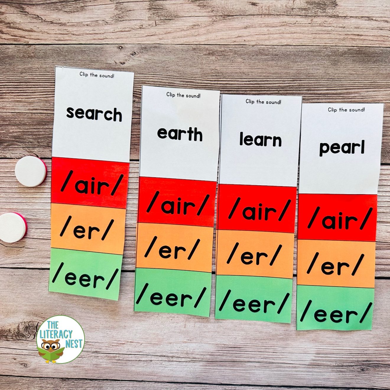 Sounds of EAR Phonics Activities for Orton-Gillingham Lessons - The ...