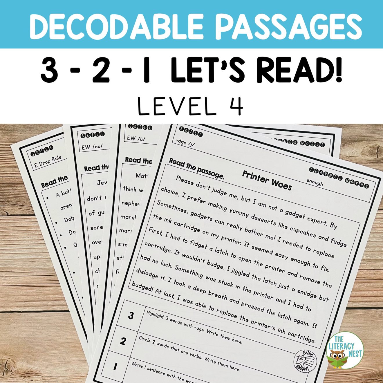 Decodable Passages for Prefixes and Suffixes FREEBIE - The Literacy Nest