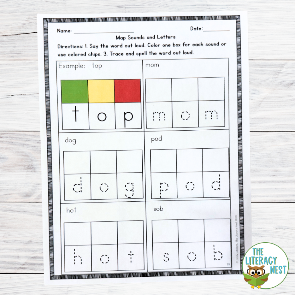 CVC Short O Literacy Activities for Orton-Gillingham Lessons - The ...