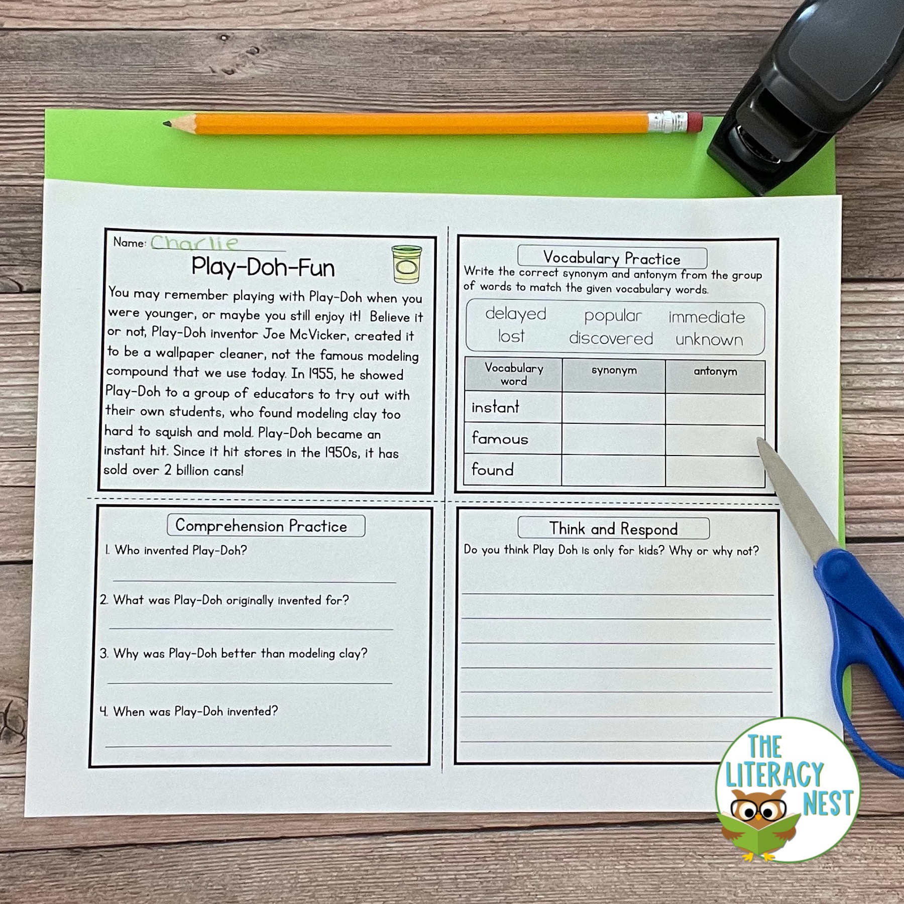 Reading Comprehension: Bundle | Upper Elementary Literacy | Virtual ...