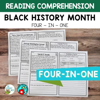 Reading Comprehension Passages for Black History Month - The Literacy Nest
