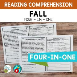 Reading Comprehension Fall Passages for Upper Elementary - The Literacy ...