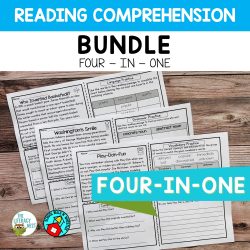 Reading Comprehension: Bundle | Upper Elementary Literacy | Virtual ...