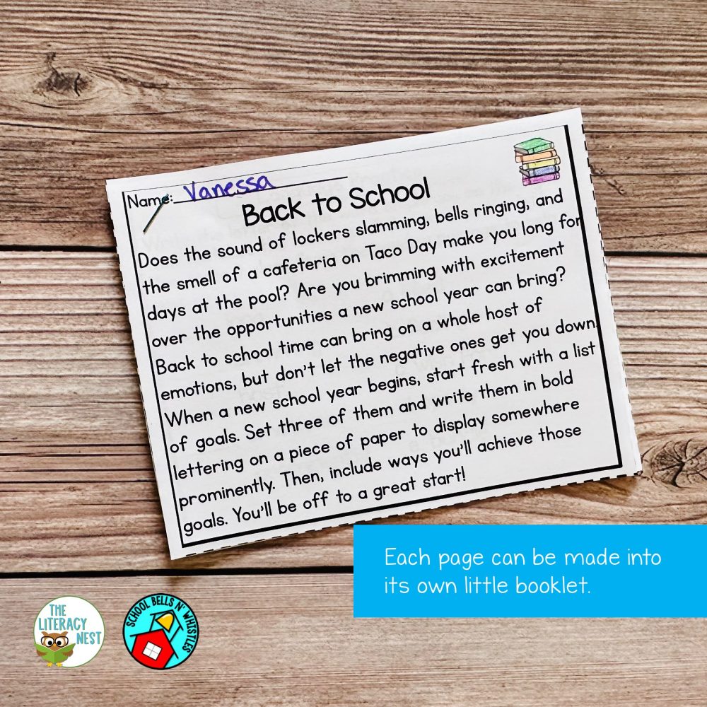 Reading Comprehension: Bundle | Upper Elementary Literacy | Virtual ...