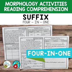 Suffix Morphology Writing Prompts - The Literacy Nest