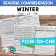 Reading Comprehension Winter Passages for Upper Elementary - The ...