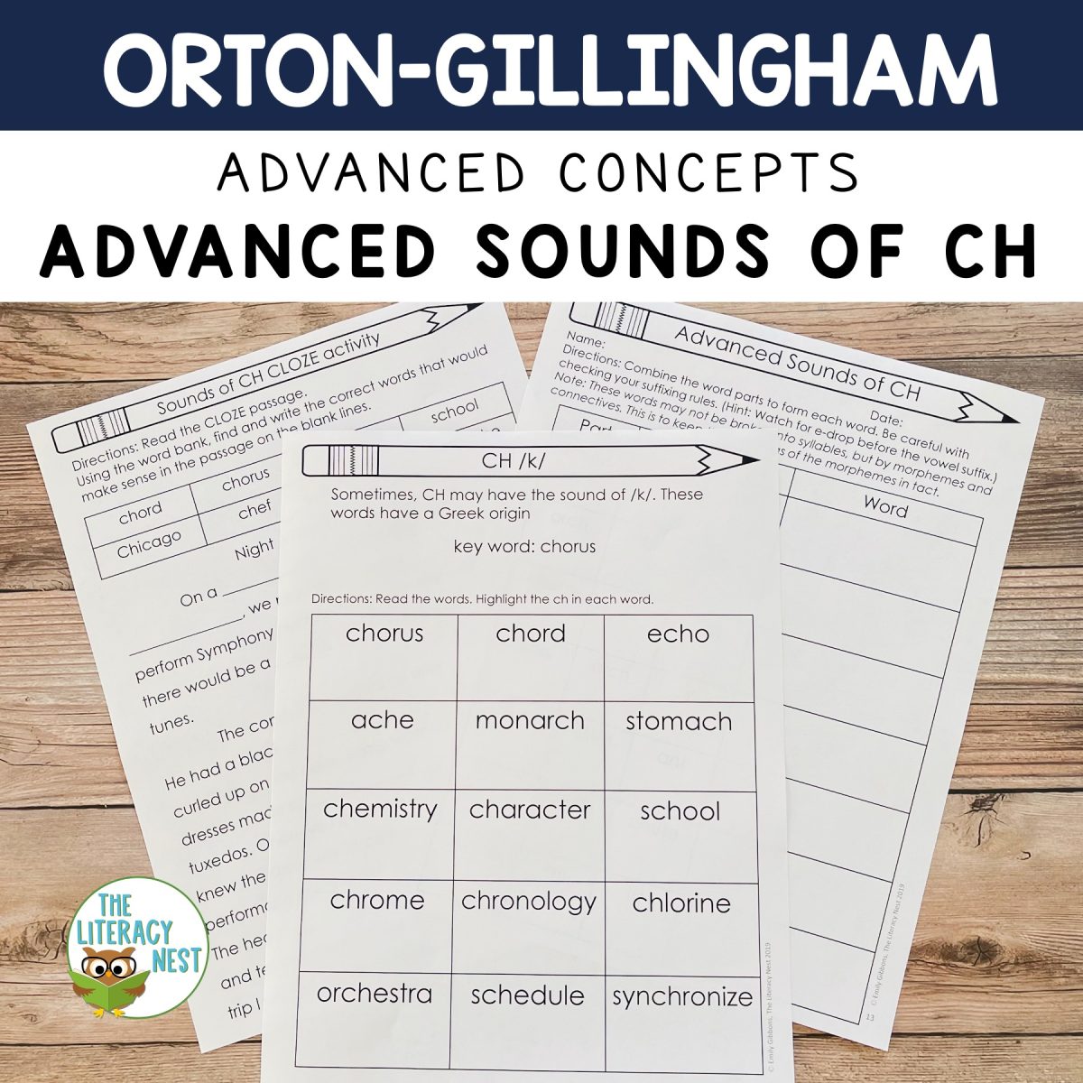 Advanced Orton-Gillingham Activities for AR /er/ - The Literacy Nest