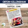 Suffix -AL and -IAL for Advanced Orton-Gillingham Activities - The Literacy Nest