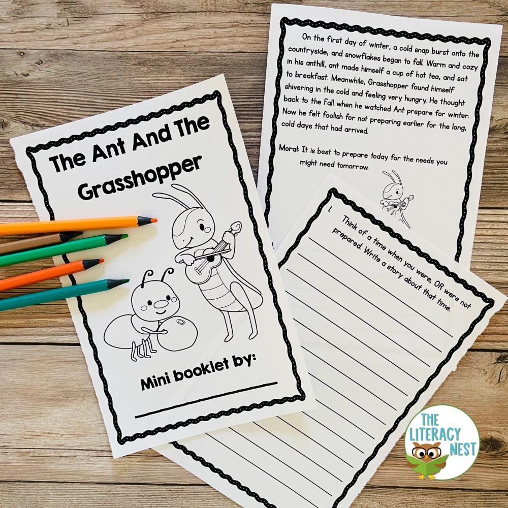 Aesop’s Fables Close Reading Passages with Comprehension Questions ...