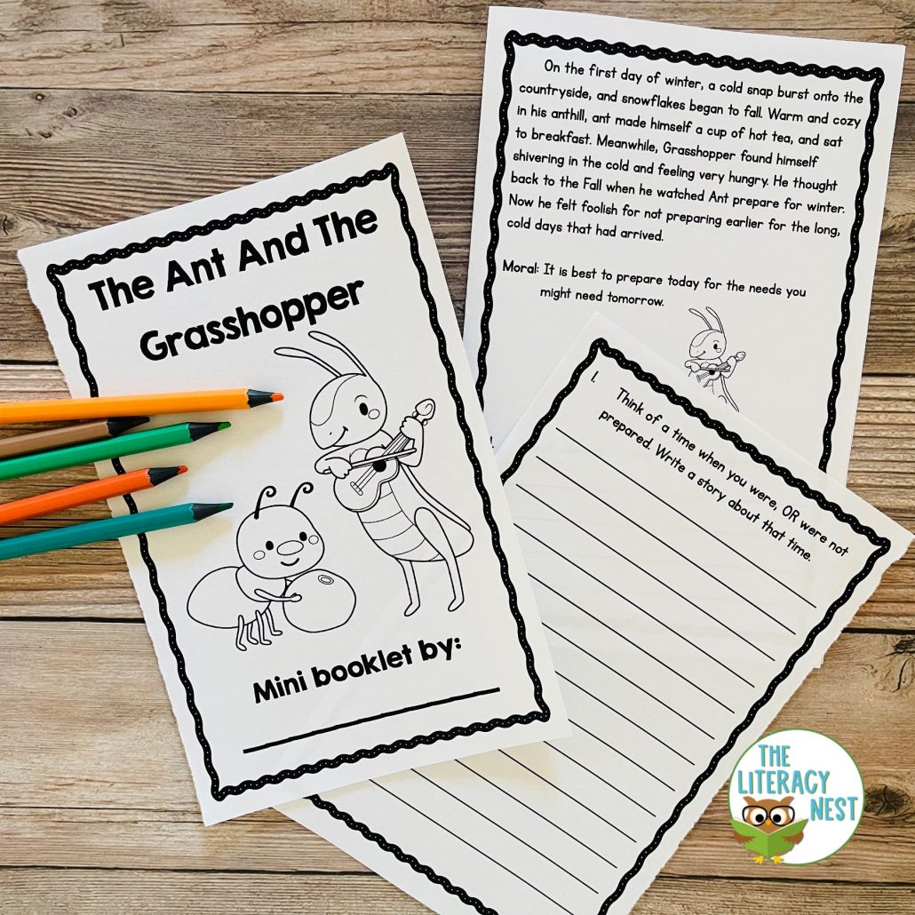 Aesop’s Fables Close Reading Passages with Comprehension Questions ...