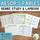 Aesop's Fables Literacy Activities, Graphic Organizers and Lapbook ...