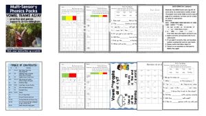 Vowel Teams AI & AY | Orton-Gillingham Multisensory Phonics Activities ...