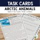 Task Cards Arctic Animals Informational Text Activity Set - The ...