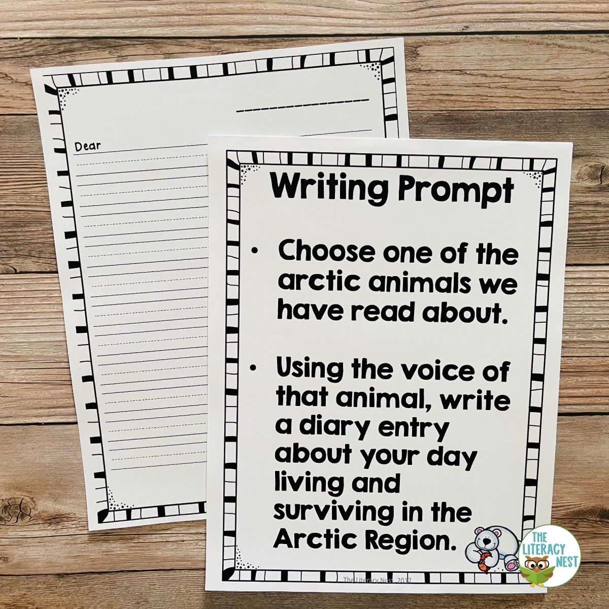 Task Cards Arctic Animals Informational Text Activity Set - The ...