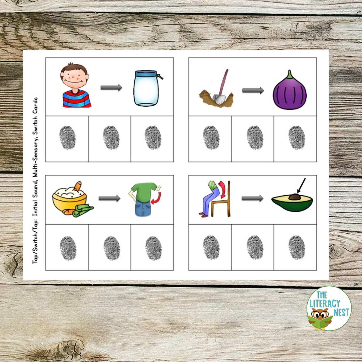 Phonemic Awareness Multisensory Cards Orton-Gillingham Teaching ...
