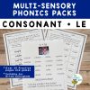 Decodable Passages for Consonant + LE Syllables - The Literacy Nest