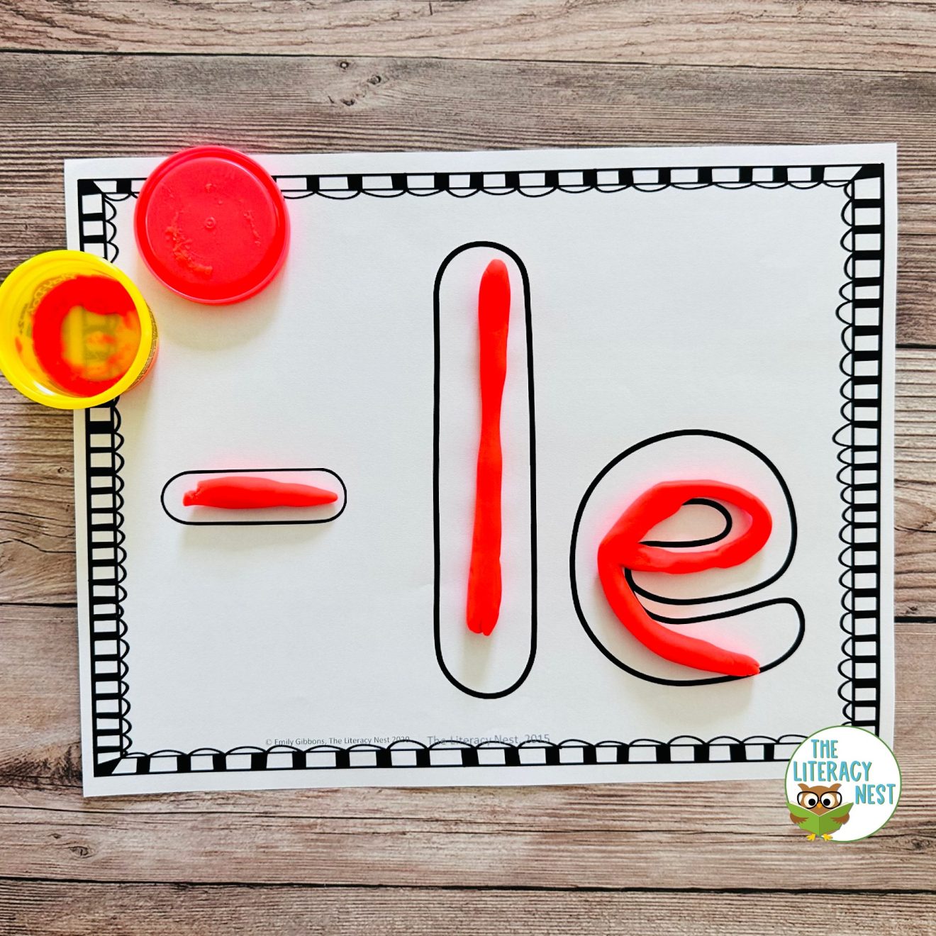 Syllable Type Consonant + LE Orton-Gillingham Multisensory - The ...