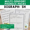 Digraph SH Worksheets and Activities for Orton-Gillingham Lessons - The ...