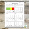 Digraph CH Worksheets and Activities for Orton-Gillingham Lessons - The ...