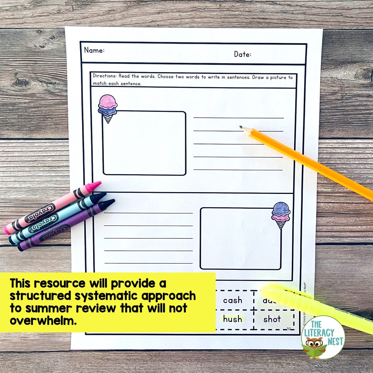 Consonant Digraphs Activities for Orton-Gillingham Lessons SUMMER ...