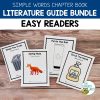 Book Companion Activities for Easy Readers BUNDLE - The Literacy Nest