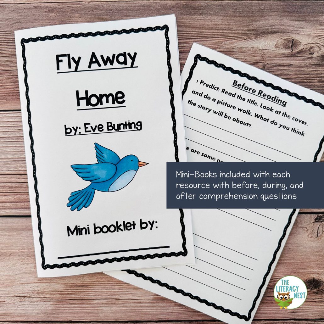 Eve Bunting Author Study - The Literacy Nest