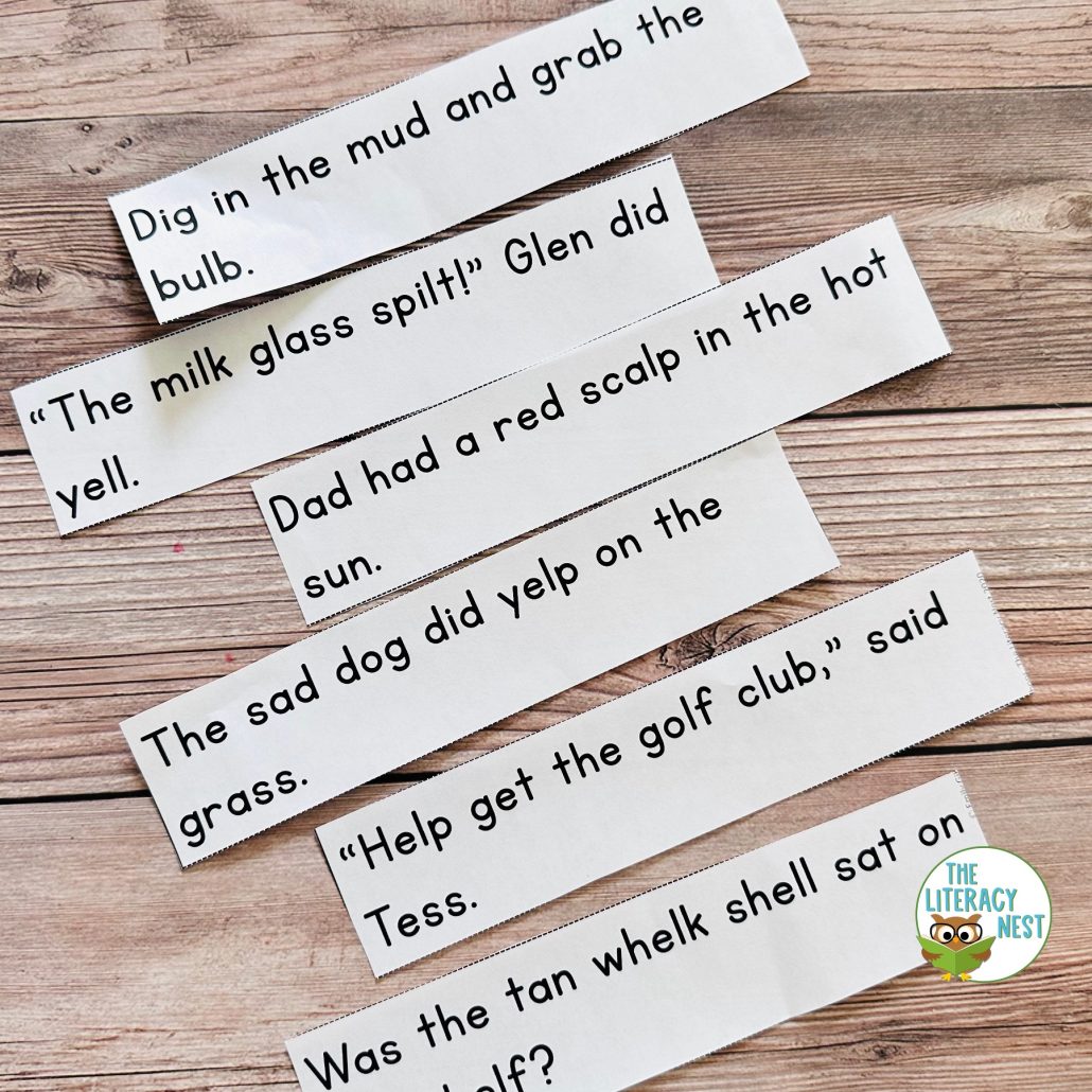 Consonant Blends Final L Phonics Activities for Orton-Gillingham ...