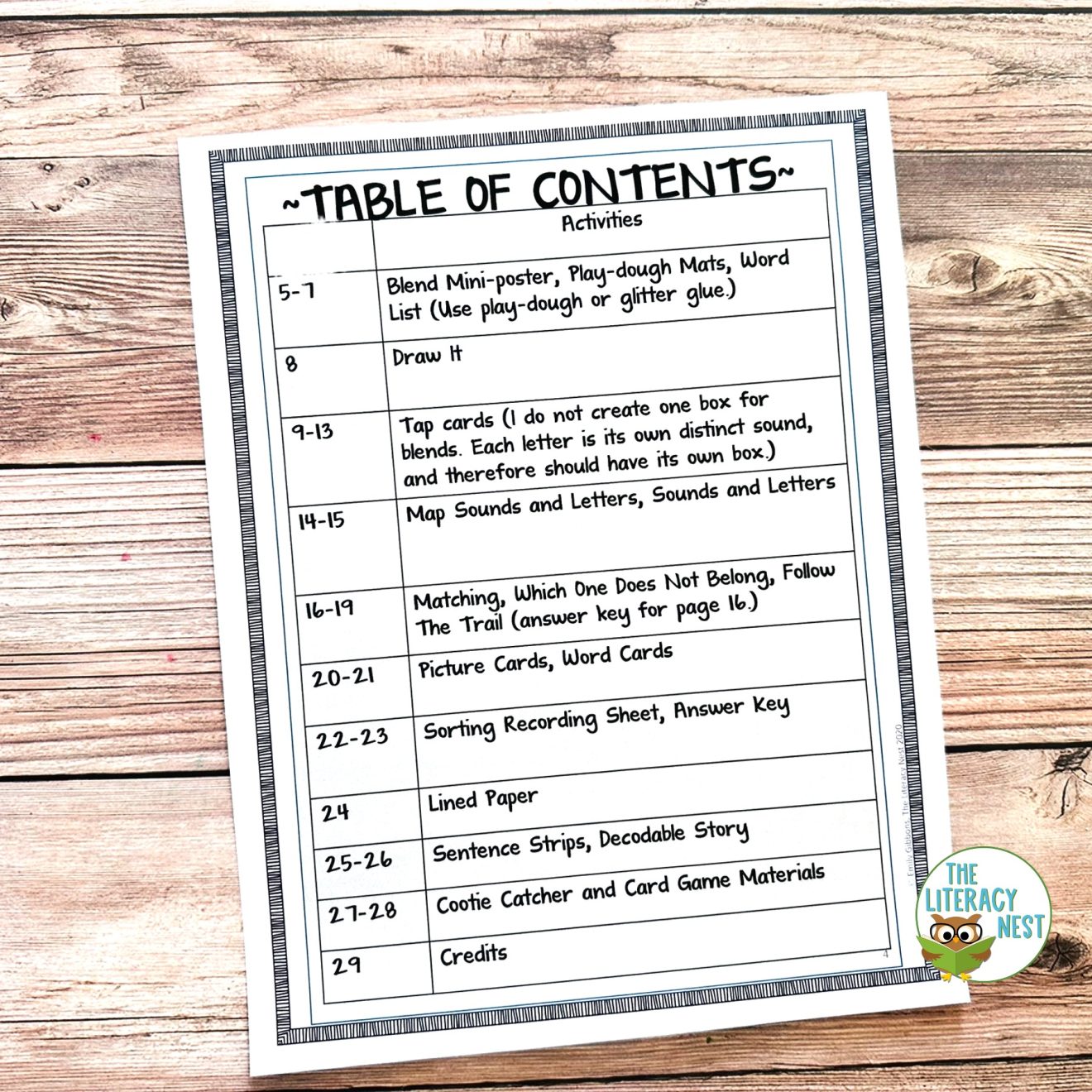 Consonant Blends Final L Phonics Activities for Orton-Gillingham ...