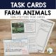 Task Cards Farm Animals Informational for Literacy Centers - The ...