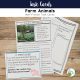 Task Cards: Farm Animals - Informational Nonfiction Literacy Centers ...