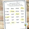 Consonant Blends Final M and N Phonics Activities for Orton-Gillingham ...