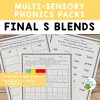Consonant Blends Final S Phonics Activities for Orton-Gillingham ...