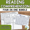 Reading Comprehension: Bundle | Upper Elementary Literacy | Virtual ...