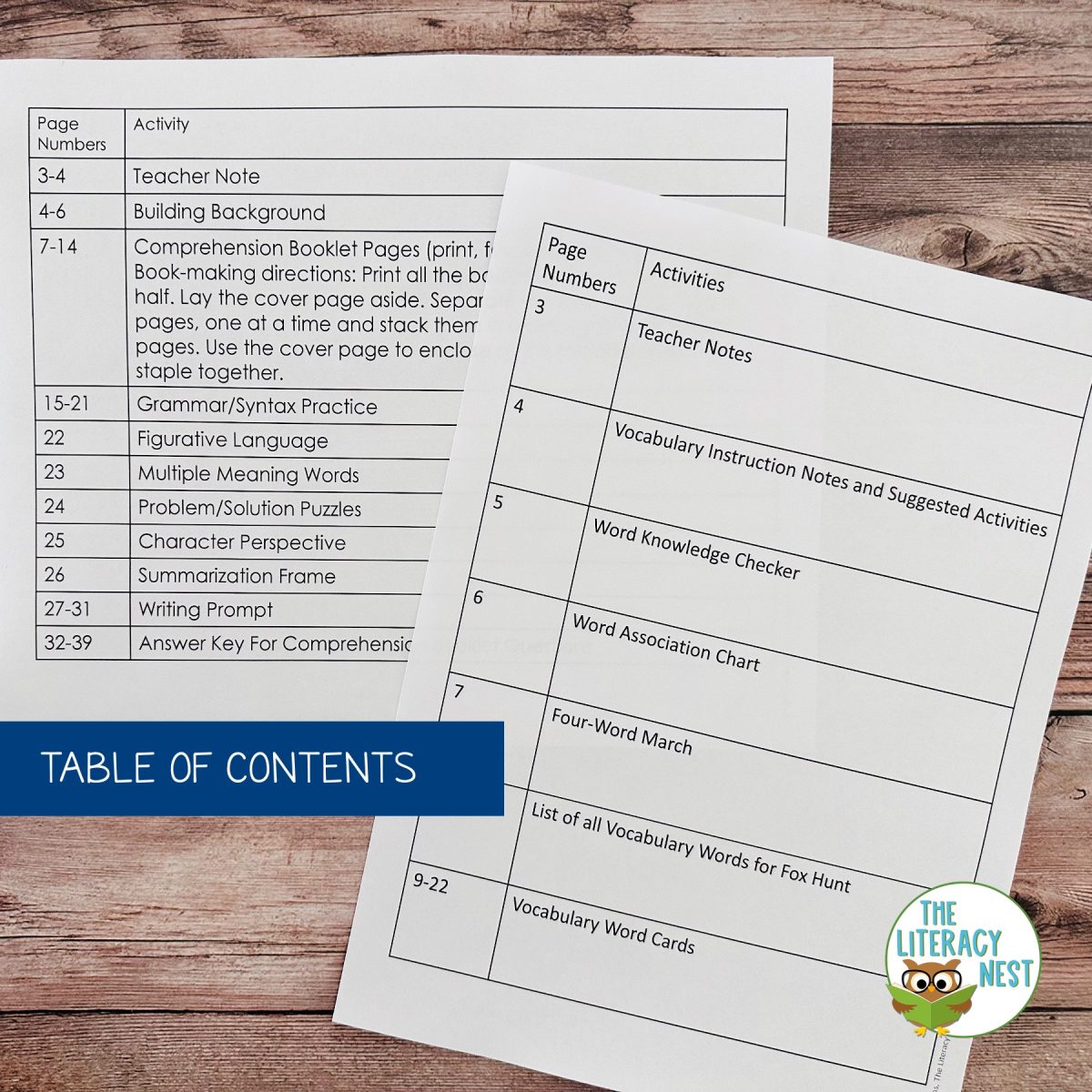 Book Companion Activities for Fox Hunt Decodable Reader - The Literacy Nest