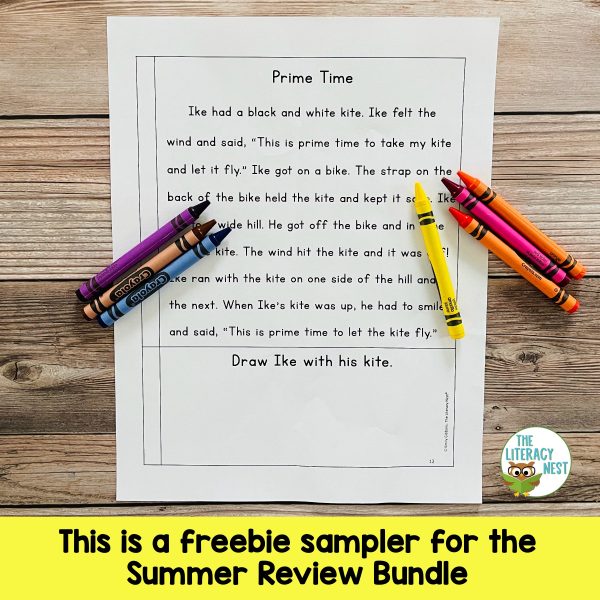 Summer Review: Essential Summer Practice Freebie Sampler - The Literacy ...