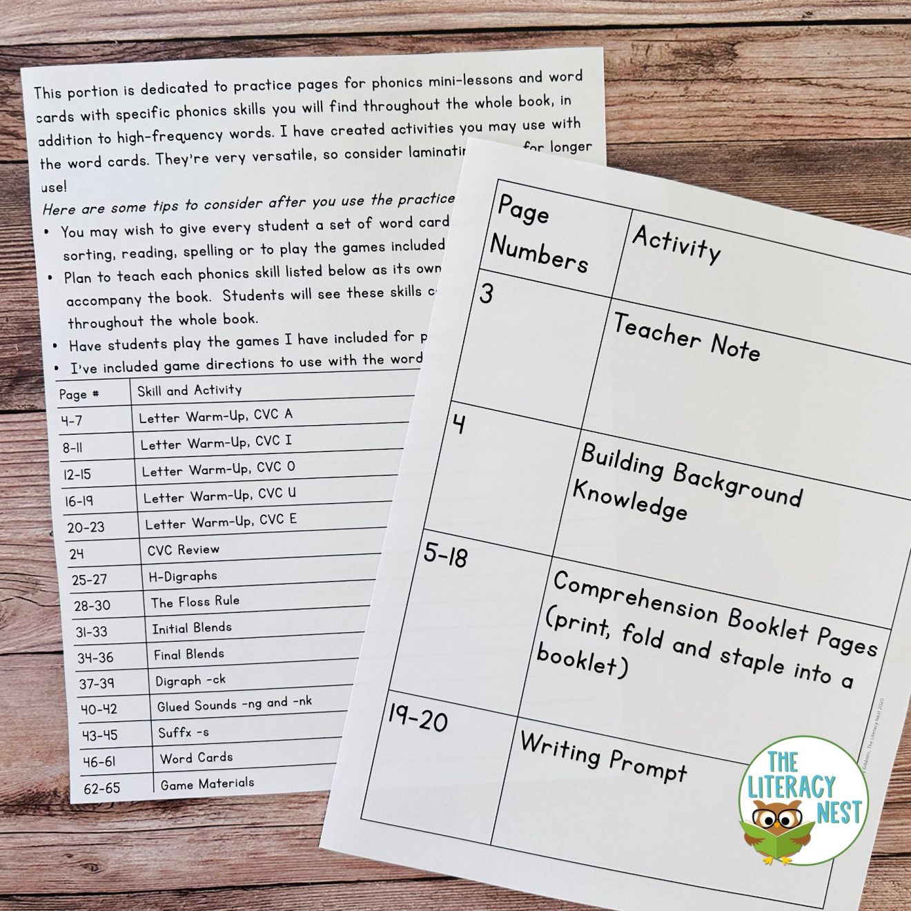 Book Companion Activities for Fun in the Sun Decodable Reader - The ...