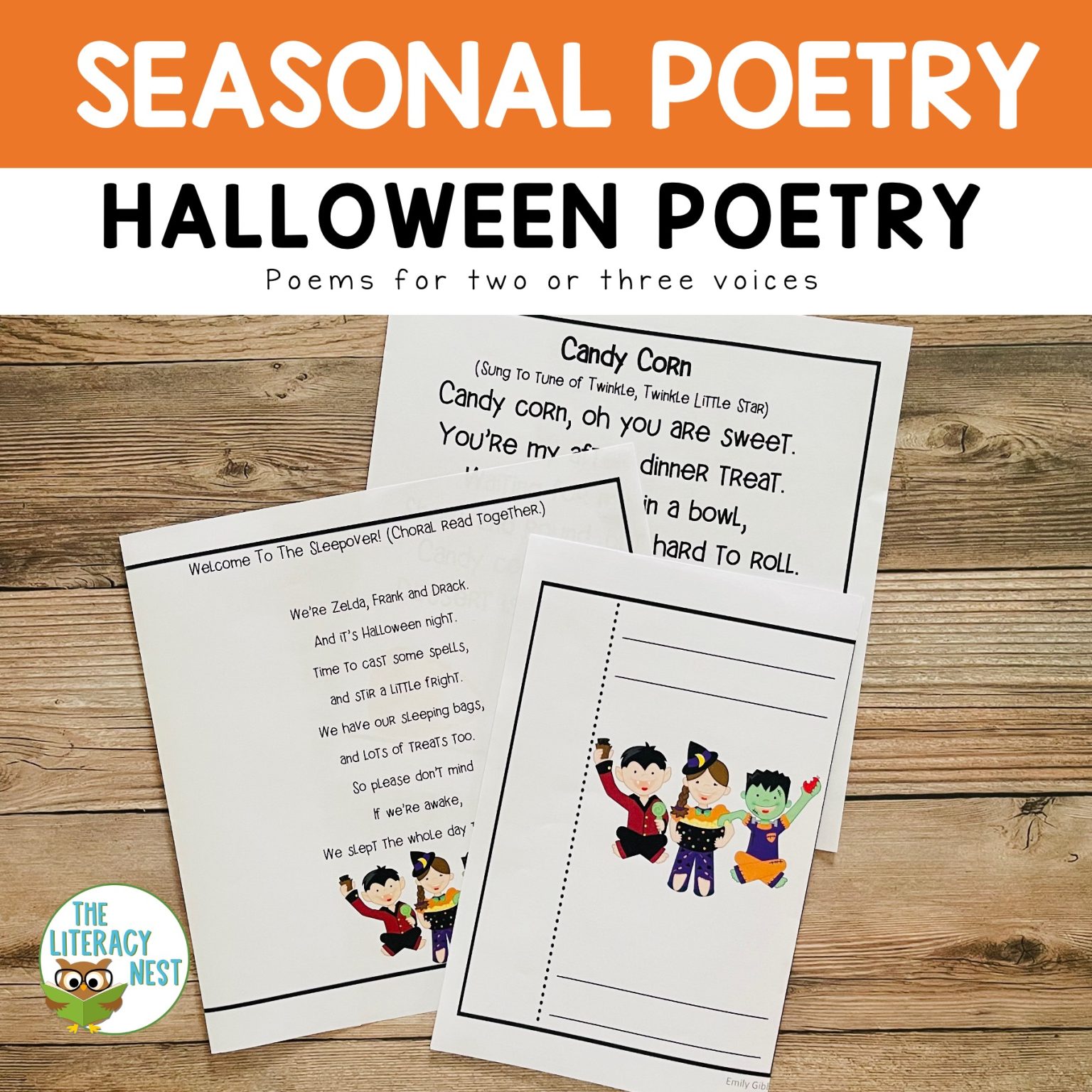 Halloween Song Book Freebie: Jack O' Lantern - The Literacy Nest