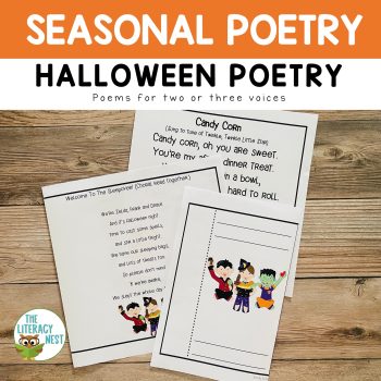 Halloween Song Book Freebie: Jack O' Lantern - The Literacy Nest