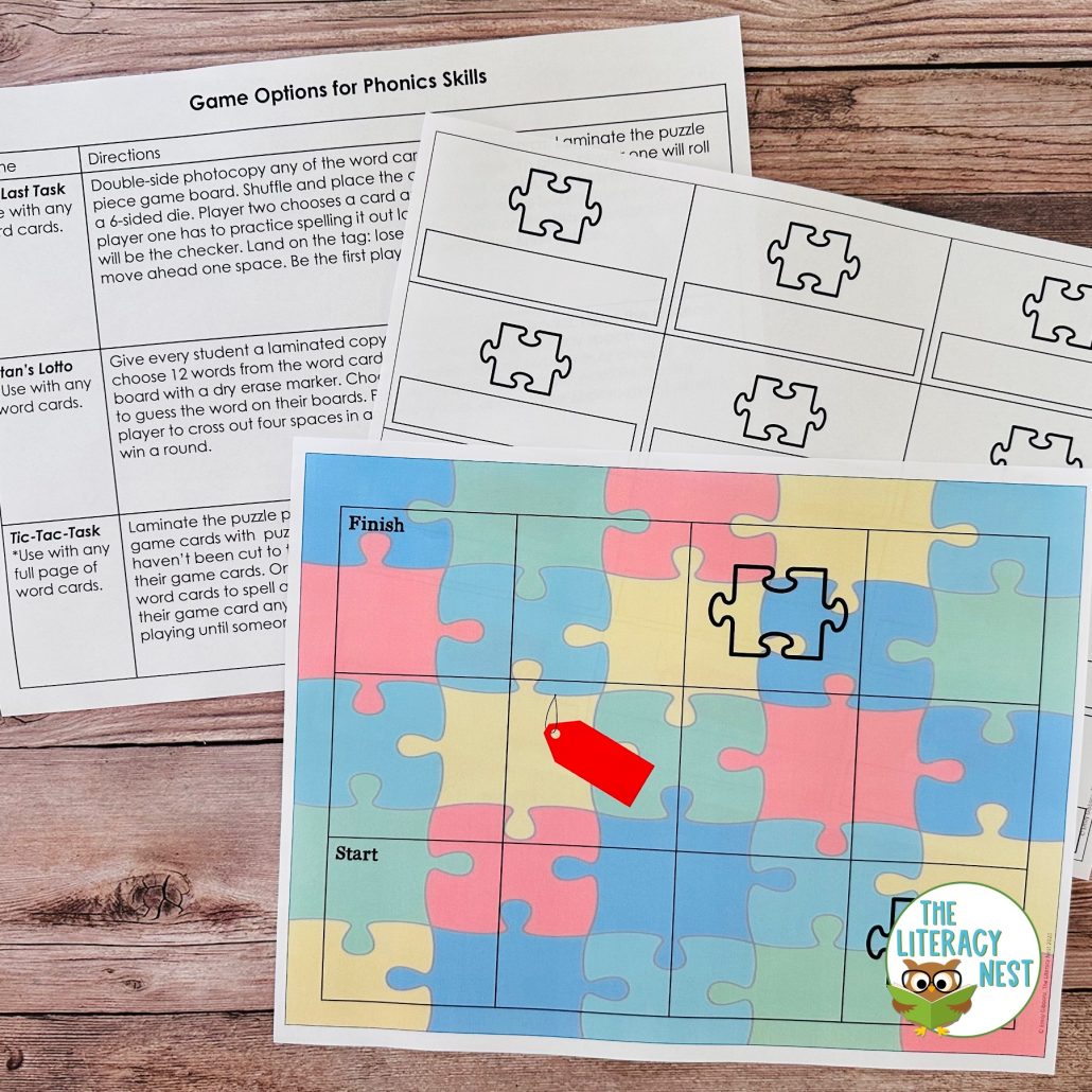 Book Companion Activities for The Last Task Decodable Reader - The ...