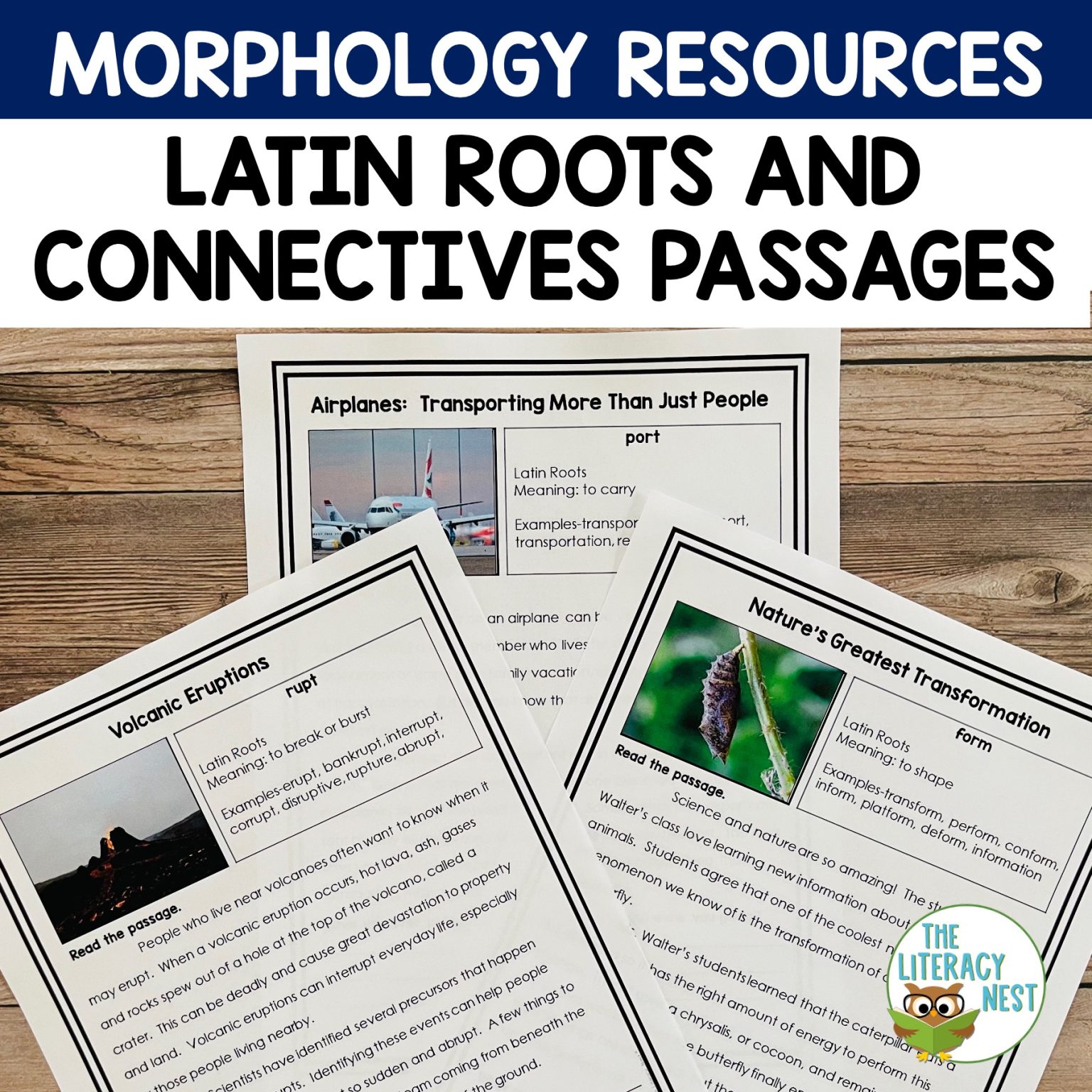 Morphology Reading Passages for Latin Roots and Connectives - The ...